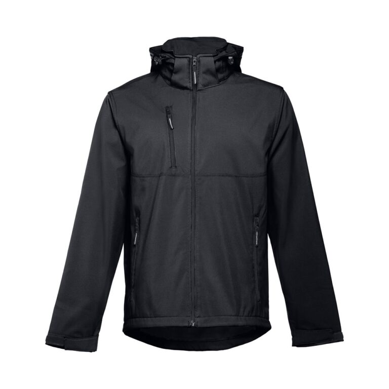 THC ZAGREB men's softshell jacket - decorated with your logo