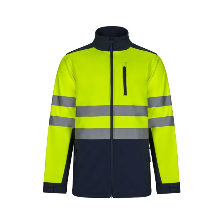 VL HESTIA LARGE high-visibility soft shell - branded with your logo
