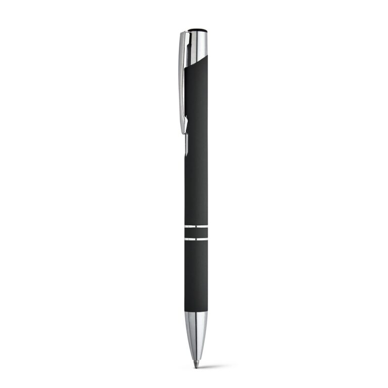 BETA SOFT aluminium ballpoint pen ø10x137mm - decorated with your logo