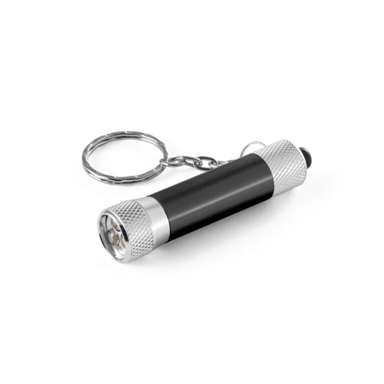 LERGAN aluminium keyring torch Total: 112x25x17mm - custom branded