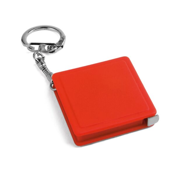 ASHLEY measuring tape keyring - Plastic - printed with your logo