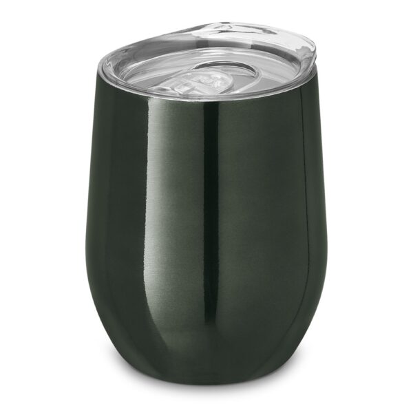 RONDE stainless steel travel cup 88x112mm - branded with your logo