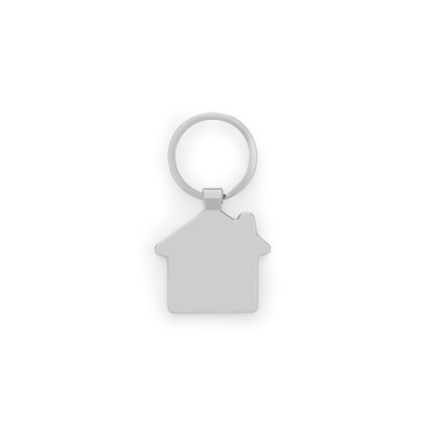GASTON HOUSE house-shaped keyring - Iron - decorated with your logo